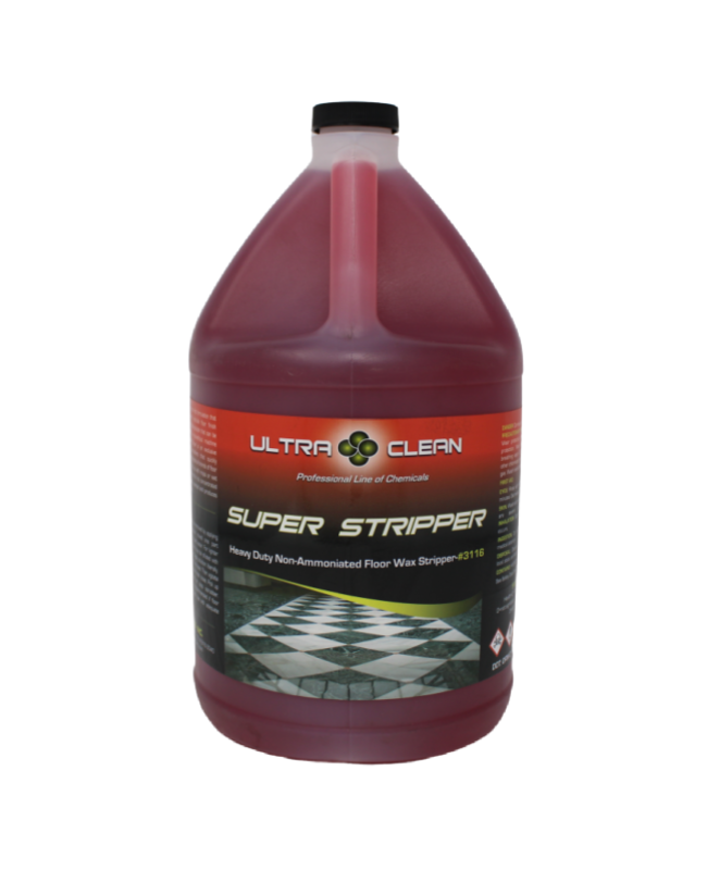 SUPER STRIPPER- #3116 (HD Floor Wax Stripper) - Ultra Clean Chemicals