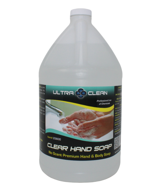 CLEAR HAND SOAP- #25600 - Ultra Clean Chemicals