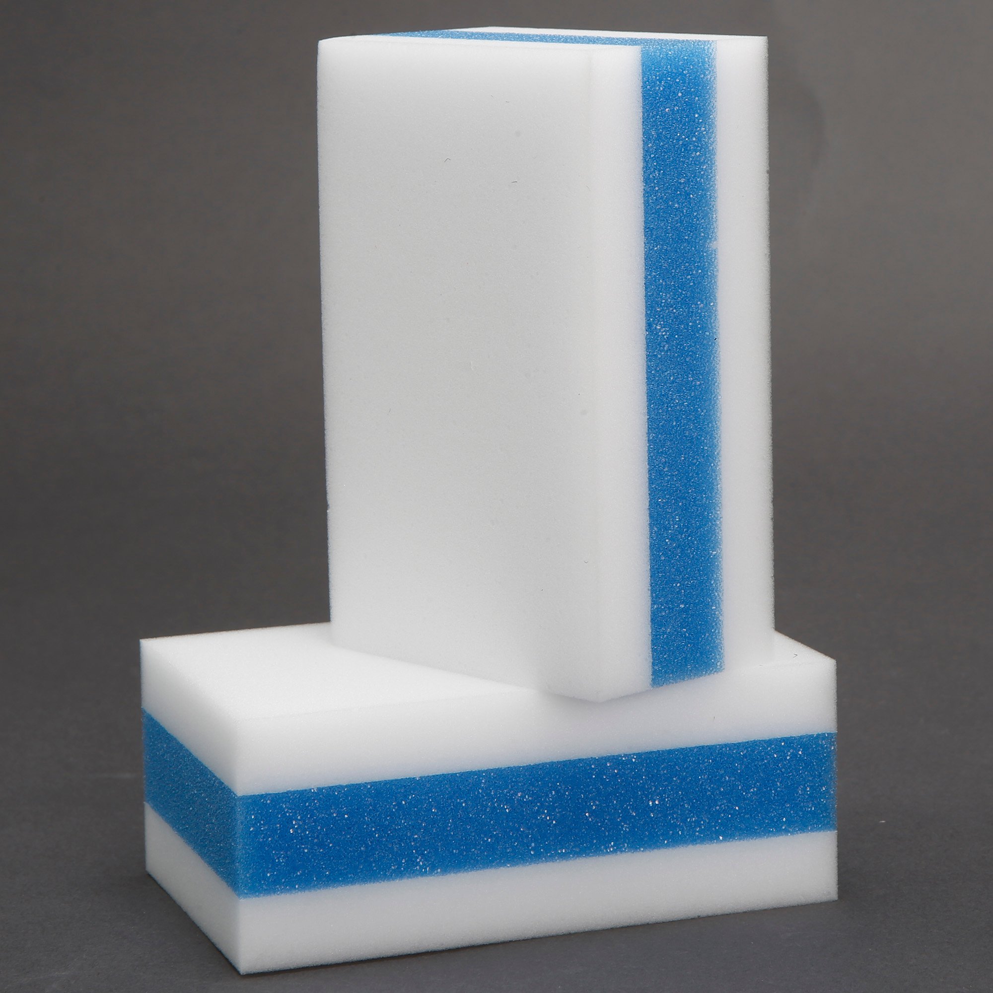 Mighty Sponge Stain Eraser, White/Blue - Ultra Clean Chemicals